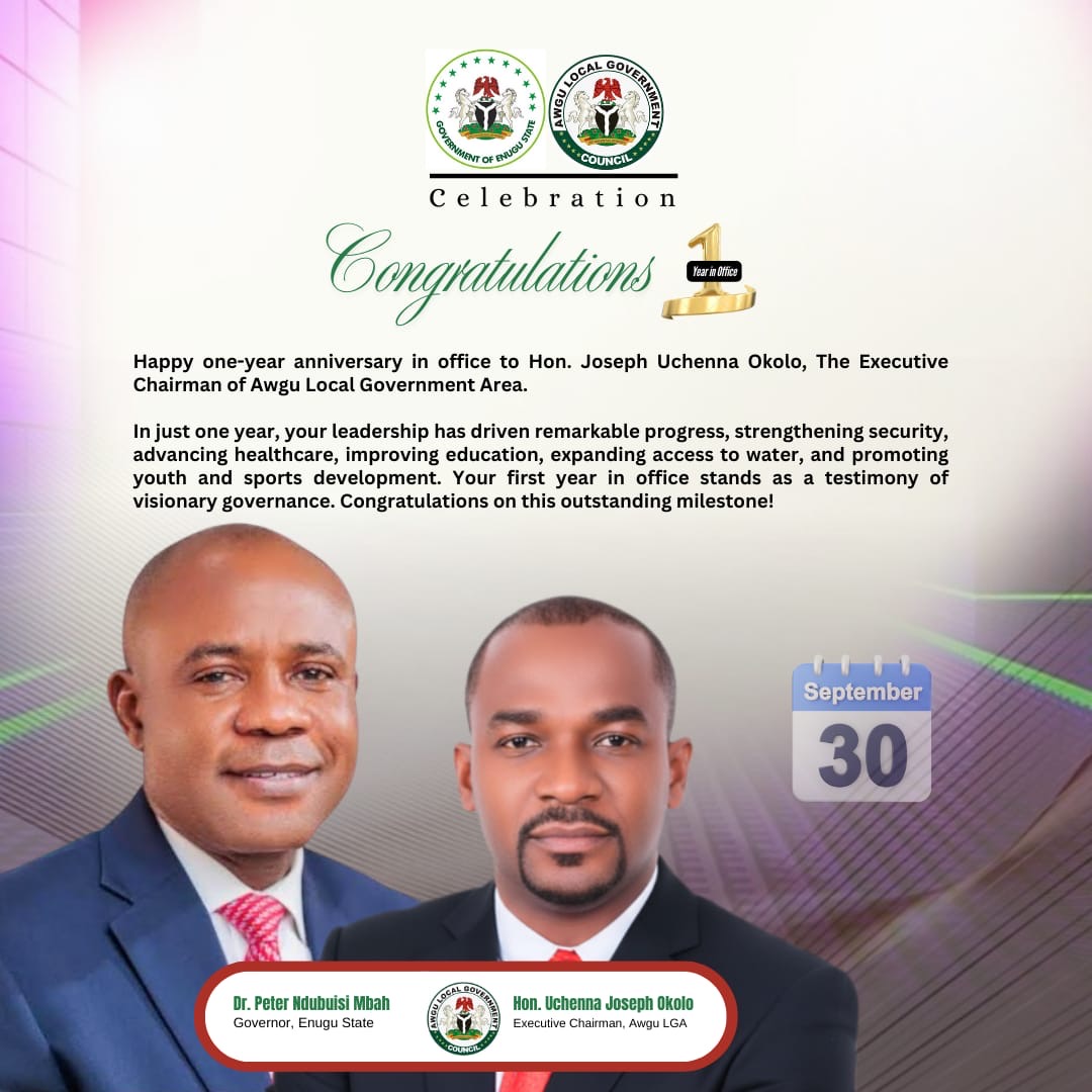 One Year of Renewed Hope: Hon. Uche Okolo Aligns with Gov. Mbah’s ...